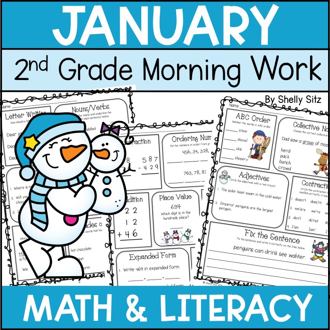 Free Penguin Math Worksheets for Second Grade (Fun 2nd Grade Math ...
